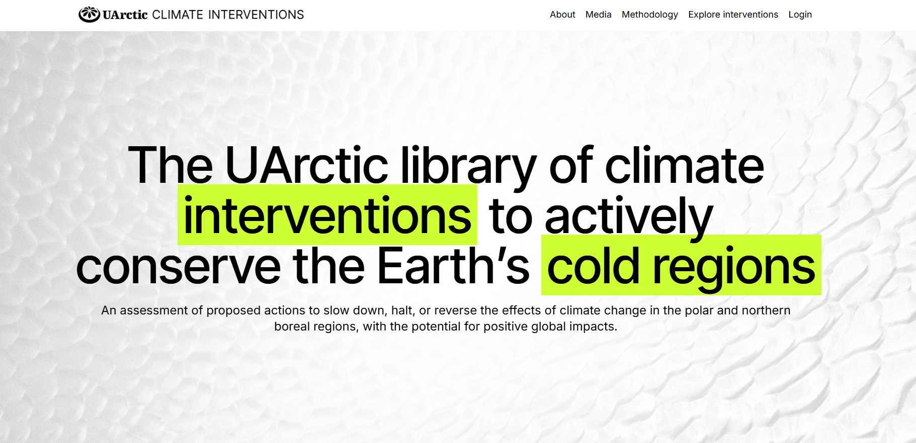 UArctic - University of the Arctic - Saving the Frozen Arctic, Part II ...